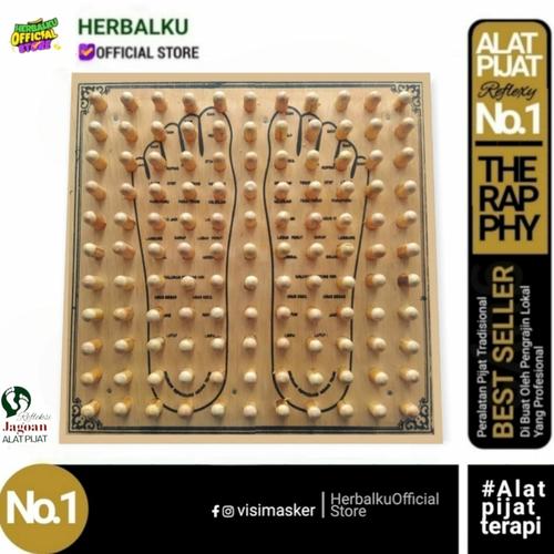 Jual Papan Pijat Kaki Kayu Alat Pijat Papan Kayu Pijat Terapi Refleksi ...