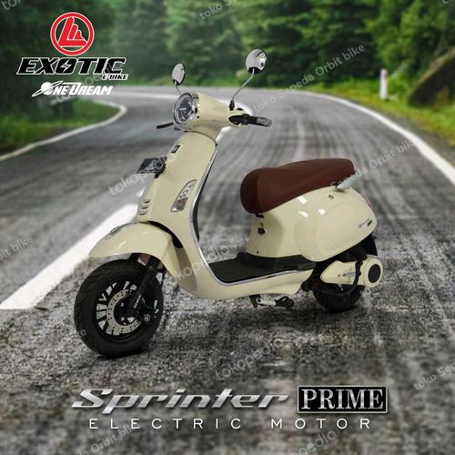 Jual Motor Listrik/Elektrik Bike EXOTIC SPRINTER PRIME 60V 20.2AH 1200 ...