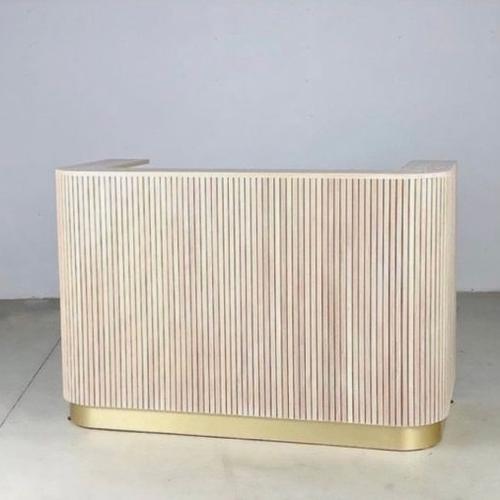 Jual MEJA RESEPSIONIS MOTIF SALUR - MEJA BAR MODERN MINIMALIS - MEJA CS ...