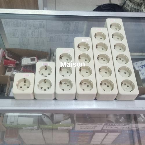 Jual Stop kontak uticon 1/2/3/4/5/6 lubang - terminal OB kuningan - 4L - Jakarta Barat - MAISON ...