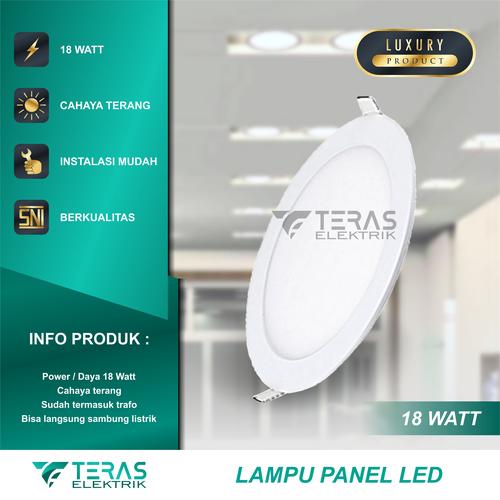 Jual Lampu downlight panel led Inbow 18 Watt lampu plafon downlight 18w ...