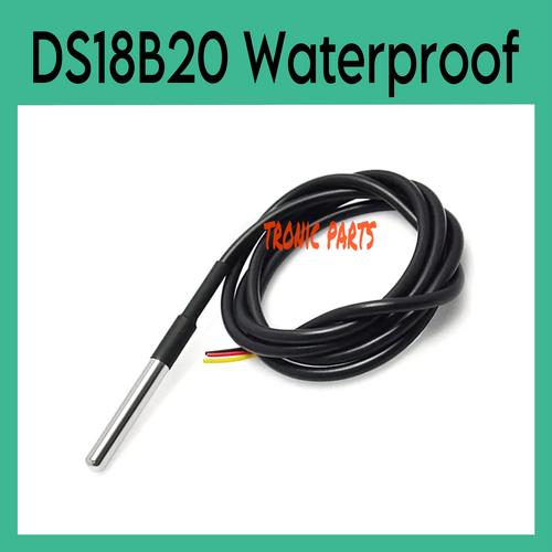 Jual DS18B20 Waterproof Temperature Probe Sensor Suhu Stainless 18B20 ...