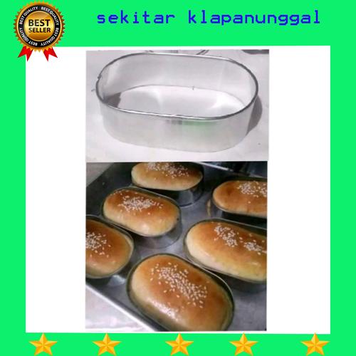 Jual RING ROTI/HOTDOG/ BURGER / CUTTER 15x5x4 CM TINGGI 3CM - TINGGI 3 ...