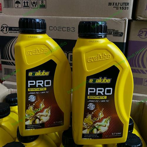 Jual OLI EVALUBE 2T PRO 0.7 LITER / OLI SAMPING EVALUBE 2T PRO ORI ...