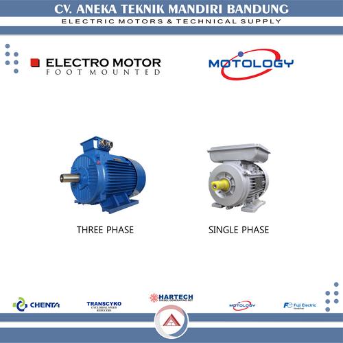 Jual DINAMO MOTORS THREE PHASE & SINGLE PHASE FOOTMOUNTED / ELECTRO ...