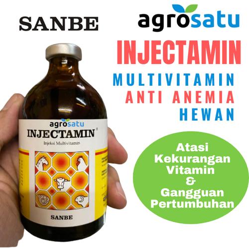 Jual Injectamin Sanbe Multivitamin Hewan Ternak Atasi Anemia - 50ml ...