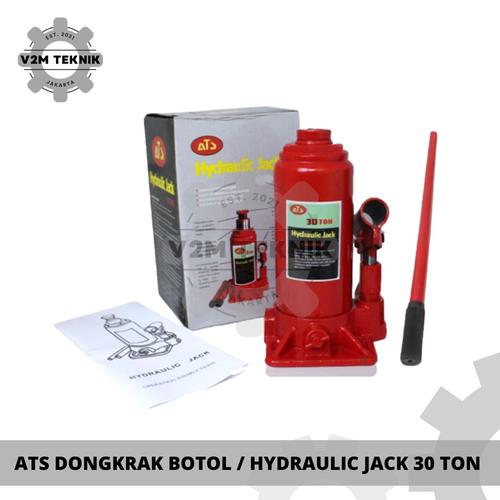 Jual ATS Dongkrak Botol 30 TON / Hydraulic Jack 30T / Dongkrak Model ...