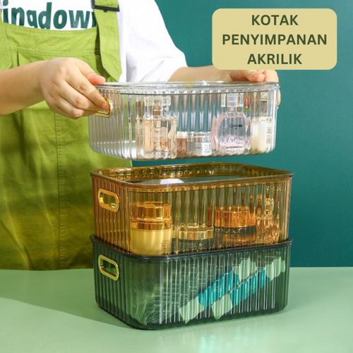 Jual MJ STORAGE BOX KOTAK PENYIMPANAN TRANSPARAN AKRILIK BOX ...