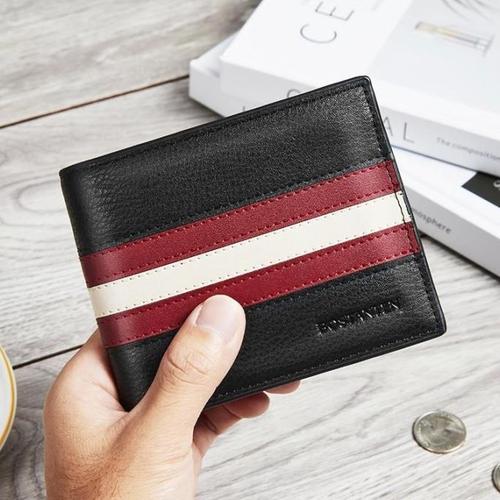 Jual DOMPET PRIA READY BOSTANTEN DOMPET PRIA MODEL LIPAT GARIS MERAH ...