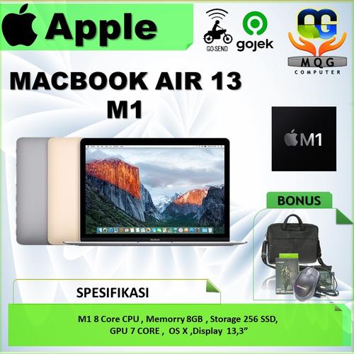 Jual Laptop APPLE MACBOOK AIR 13 M1 8C CPU 8GB 256SSD 7C GPU OS X - Kab ...