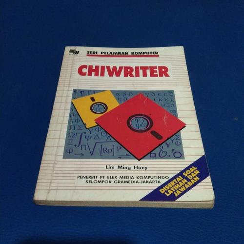 Jual BUKU CHIWRITER SERI PELAJARAN KOMPUTER - Kota Tangerang Selatan ...