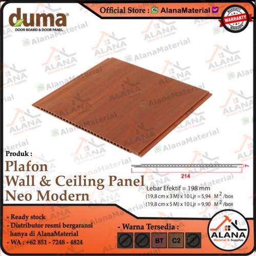 Jual Wall & Ceiling Panel Neo Modern WPC merk Duma Tipe Moderen 3m / 5m ...