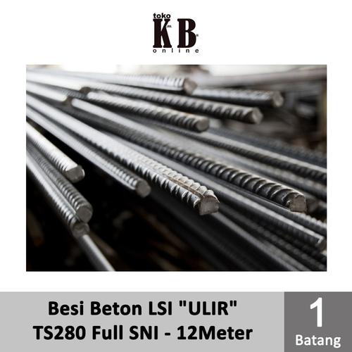 Jual BESI BETON LSI "ULIR" TS280 FULL SNI 12METER (PER BATANG) - D13mm ...