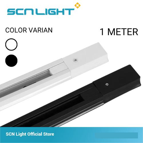 Jual Rel Trek Lampu Sorot Rail Track 1 Meter Hitam Putih - Hitam - Kab ...