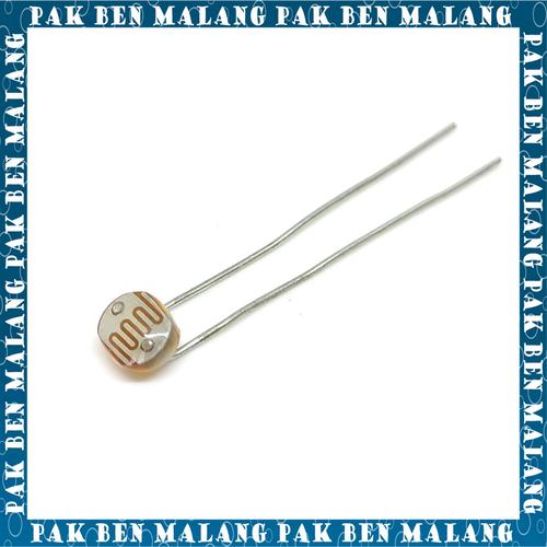 Jual Sensor Cahaya LDR (Light Dependent Resistor) 5mm 10K GL5528 - Kota ...