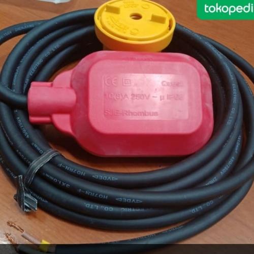 Jual Float Level Switch 250V Otomatis Pompa Material float PVC Cable H07RN Panjang cable ...