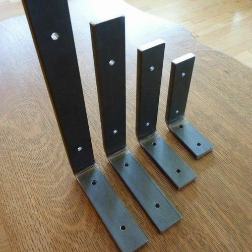 Jual Siku besi L ukuran 35 x 45 plat tebal 4 mm - lebar 3.2cm, Hitam ...