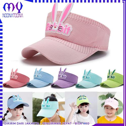 Promo Topi Golf Rajut Anak Motif Rabbit Baseball Cap Topi Sport Senam ...