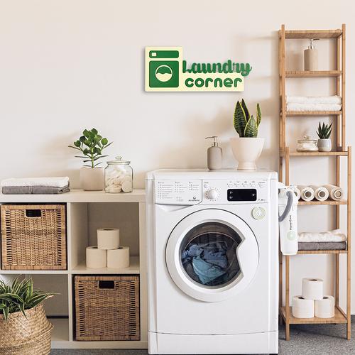 Jual Hiasan Dinding 3d Lasercut (laundry) - Black White - Kota Batu ...