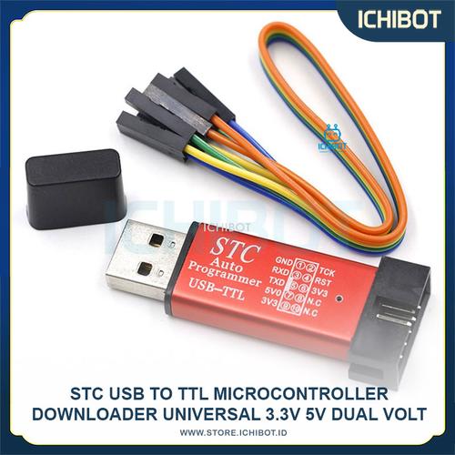 Jual STC USB to TTL Microcontroller Downloader Universal 3.3v 5v Dual Volt - Kab. Sleman ...