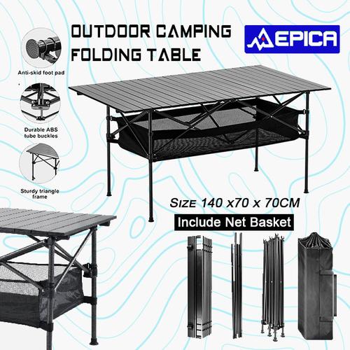 Jual EPICA Meja Lipat Net Bag Size L Camping Outdoor Folding Table ...