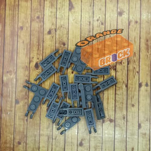 Jual LEGO PART 11476 -4210884 / Hinge Plate 1 x 2 Dark Gray - Jakarta ...