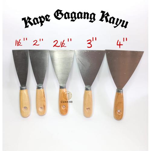 Jual Kape Gagang Kayu 2inch 3inch / Skrap Scrapper Wodden Good - 1.5IN ...