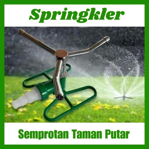 Jual Rotary Sprinkler Taman Putar Otomatis / Penyiram Taman Putar ...