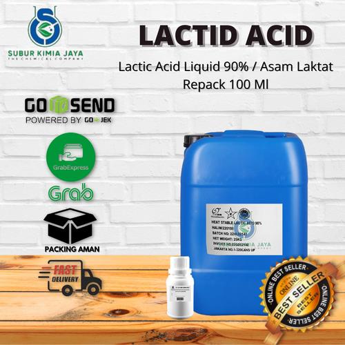 Jual Lactic Acid 90% Food Grade / Asam Laktat 100 Ml - Kota Bandung ...