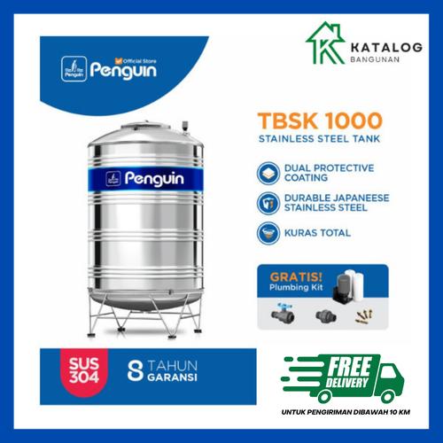 Jual Tangki Air Penguin TBSK 1000 Liter - Toren Air Tangki Air ...