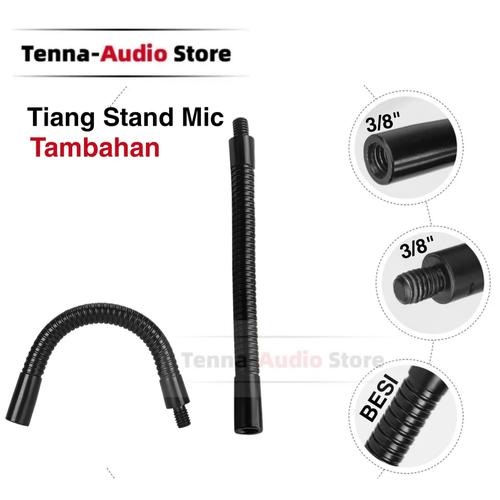 Jual Tiang tambahan stand mic Besi - peninggi fleksibel stand mikrofon ...