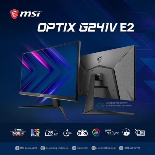 Jual MSI Optix G241V Monitor Gaming 24 Inch - FHD IPS 75Hz Full HD ...