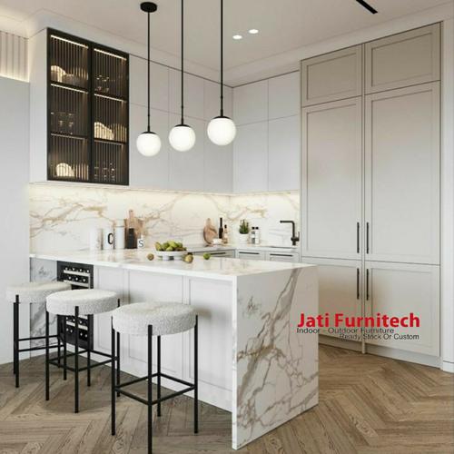 Jual table island kitchen - meja island dapur - Harga Per Meter - Kab ...