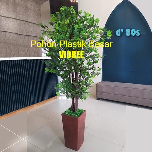 Jual ! Pohon Maple Plastik Besar Tinggi 170cm mapple Jepang Hijau ...