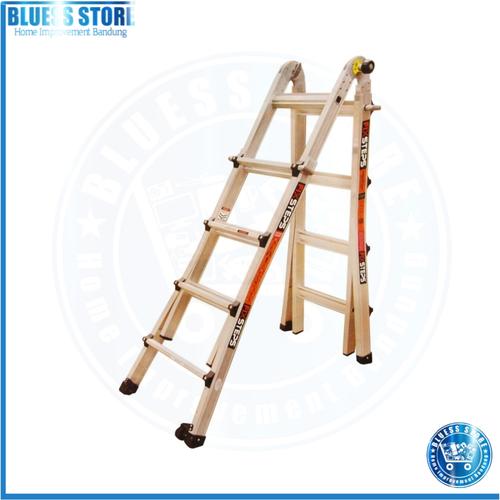 Promo Fixsteps Ladder Tangga Multifungsi 4x5 Step Tangga Alumunium ...