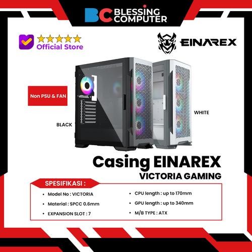 Promo Casing EINAREX VICTORIA GAMING - White Cicil 0% 3x - Kota ...
