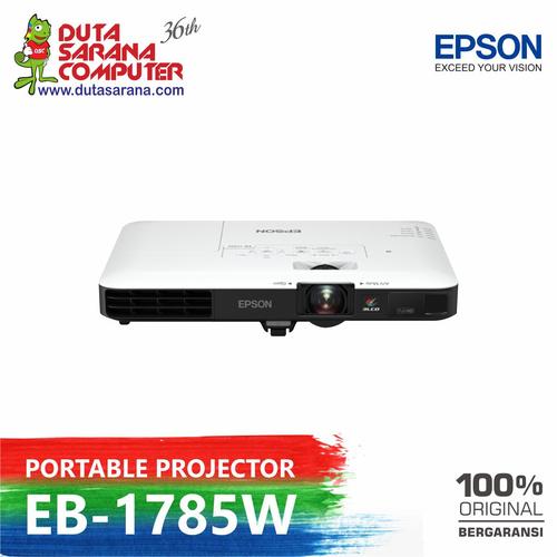 Promo PROYEKTOR EPSON EB-1785W 3200LUMENS WXGA HDMI SLIM PROJECTOR ...