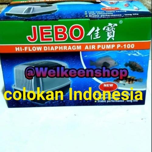 Jual Jebo P100 P-100 Pompa udara Pompa Aerator aerasi Pompa kolam ...