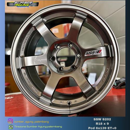 Jual Velg mobil te37 SSW S202 Ring 18 pajero fortuner - Kota Palembang - Tirezone Sumber Agung ...