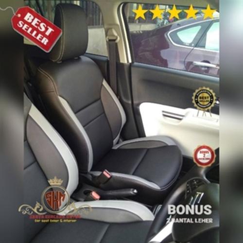 Jual sarung jok kulit mobil Rocky Raize 2022 fullset jok 3 Baris ...