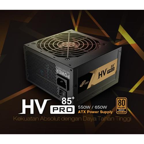 Promo FSP HV PRO 650w 80+ Bronze Power Supply Internal PC ATX PSU PFC ...