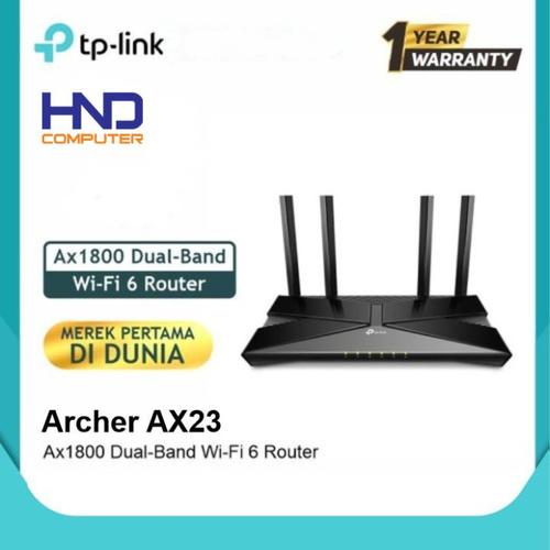 Promo TP-LINK Router Archer AX23 AX1800 Dual-Band Wi-Fi 6 TPLINK Cicil ...