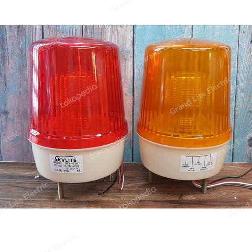 Jual LAMPU ROTARY 6inch WARNING LIGHT LAMPU ROTARI LAMP MULTIVOLT AC DC ...