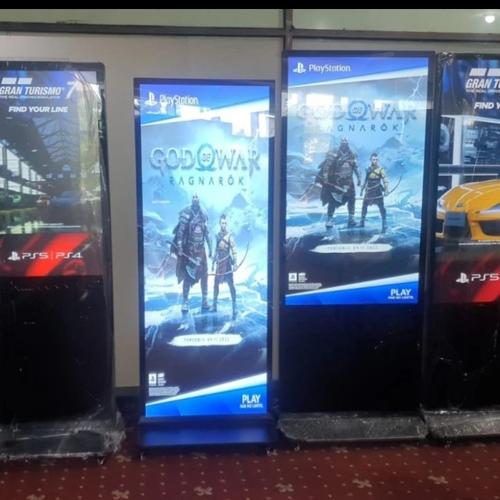Jual Digital Signage Poster 55 inch hitam STANDING - Jakarta Barat ...