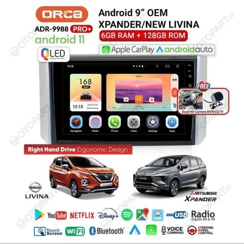 Jual Head unit Android Orca Oem Xpander Ram 6gb/128gb QLeD 9inch ...