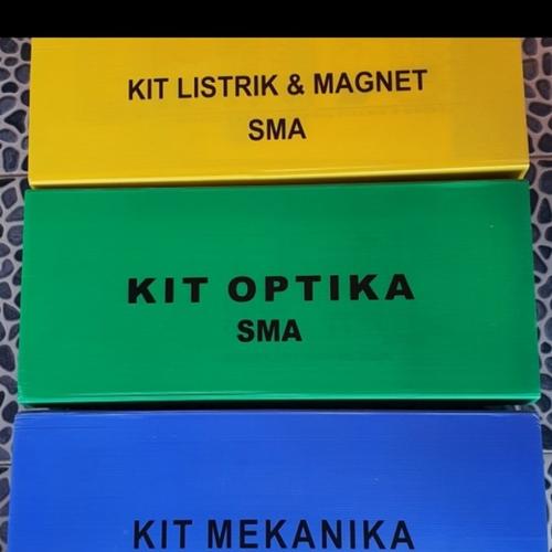 Jual Kit Fisika SMA Kit Optik Kit Listrik Kit Mekanika satu set - Kab ...