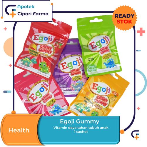 Jual Egoji Chewy Gummy Multivitamin Untuk Daya Tahan Tubuh Anak 1 ...