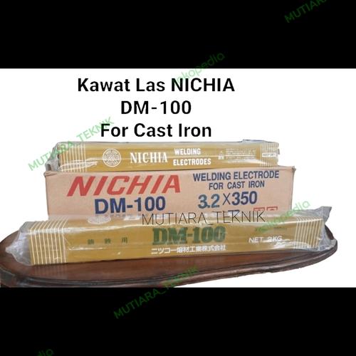 Jual KAWAT LAS CAST IRON NICHIA DM-100 KAWAT LAS ANCURAN ELECTRODA - 2.6mm X 350mm - Jakarta ...