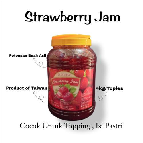 Promo Strawberry jam / selai strawberry - Strawberry2kg - Jakarta Utara ...