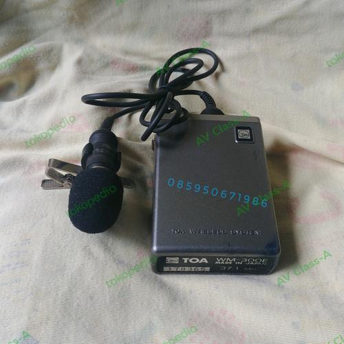 Jual Mic wireless jepit TOA made in Japan - Kab. Kendal - AV Class-A ...